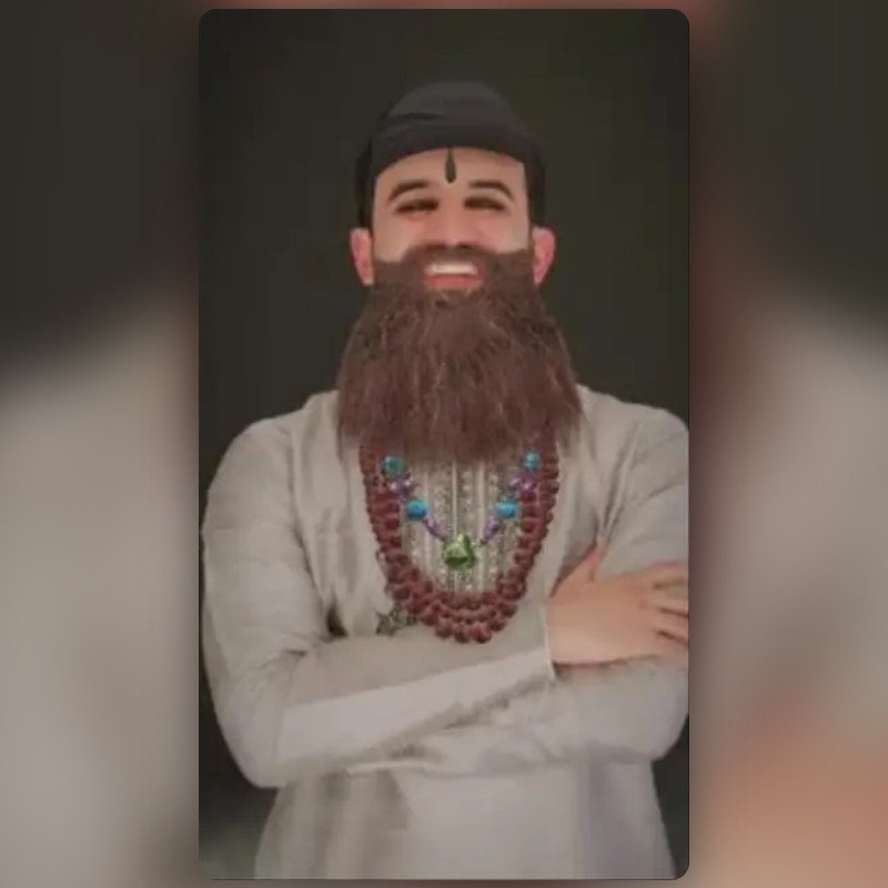 Indian Baba Look Filter by Vivek Thakur 🌴 | Snapchat Lenses