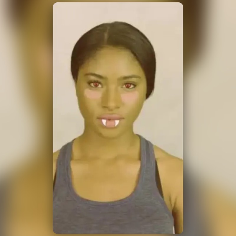 Little Fangs Filter by Tom | Snapchat Lenses