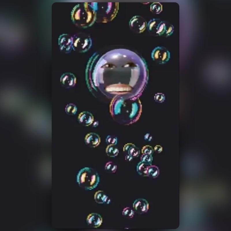 Soap Bubbles Lens by Under25DSU - Snapchat Lenses and Filters