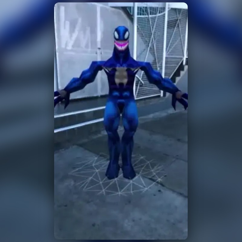 Venom SM2000 Lens by Gina Saluccio - Snapchat Lenses and Filters