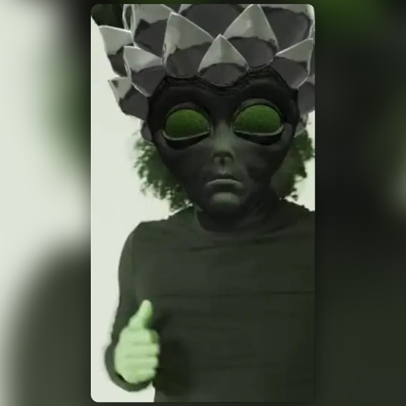 Alien Pine Cone 3D Lens by Tariq B - Snapchat Lenses and Filters