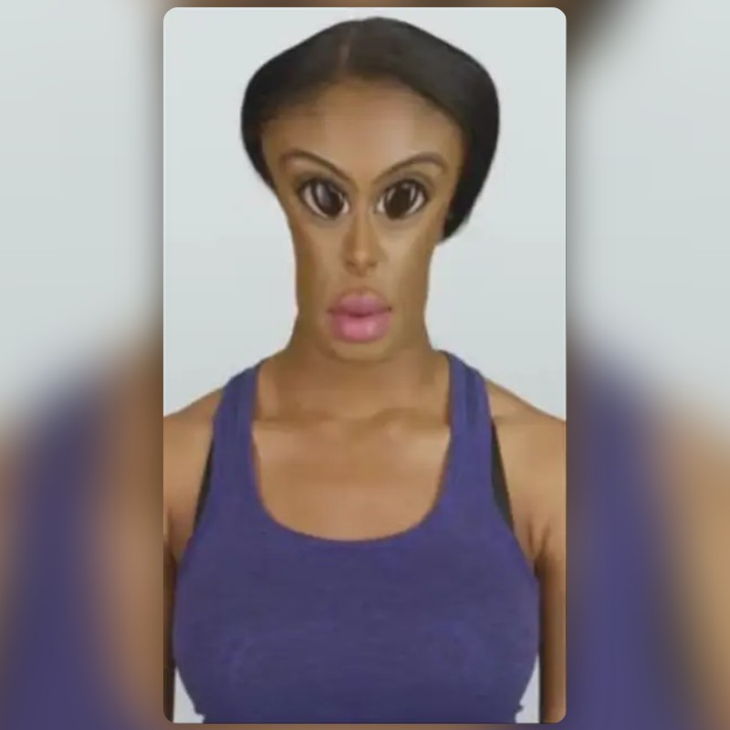 Alien Face Lens by 🇨🇦parteek jatana 🇺🇸