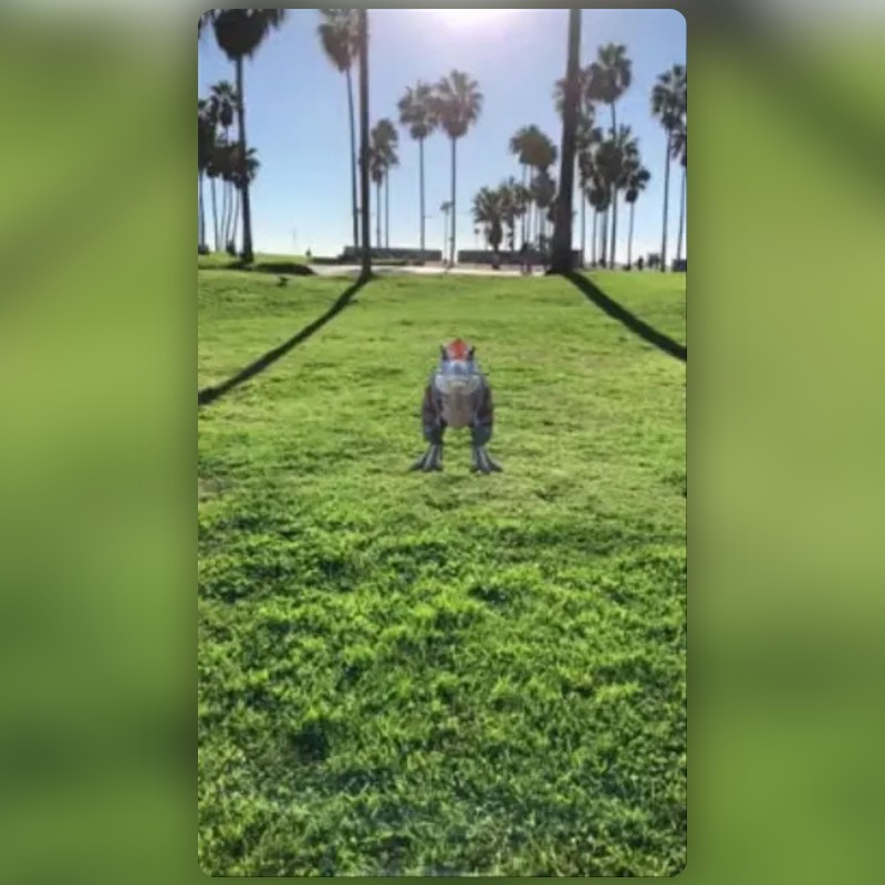 T- Rex Dinosaur Lens by Ahmed Khoshnaw - Snapchat Lenses and Filters