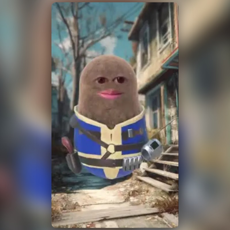 Fallout Potato Filter by Phil Walton | Snapchat Lenses