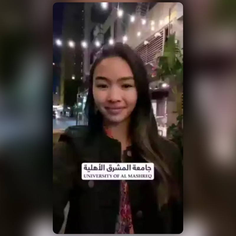 Almashreq Uni Filter by ANAS ÇOMANÎ | Snapchat Lenses